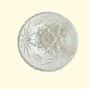 Vintage Glass | Dining | Vintage Star Pattern Glass Small Bowl With ...
